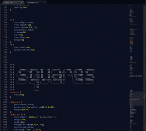 Sublime Text + SASS + Ascii Art For the Win : ArleyM